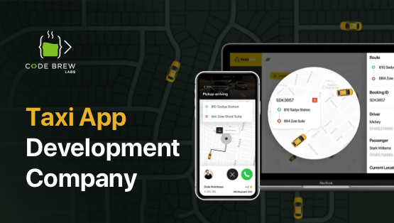 No.1 Taxi App Development Company - Code Brew Labs