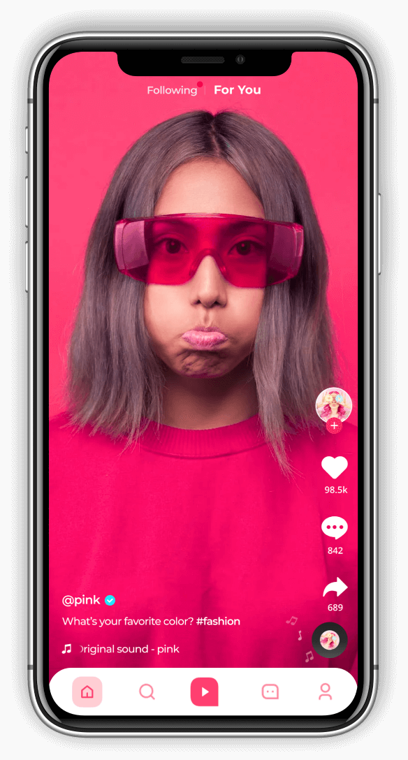 Customized TikTok Clone - Social Media App | Code Brew Labs Customized TikTok Clone - Social Media App | Code Brew Labs